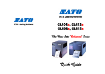 SATO CL612e manuels