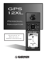 Garmin GPS 12XL manuels