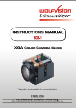 WolfVision SCB-1 manuels
