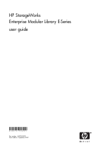 HP EML E-series Tape Libraries manuels