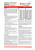 Notifier ACM/AEM-24AT manuels