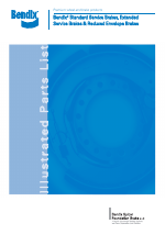Bendix Commercial Vehicle Systems ILLUSTRATED PARTS LIST BRAKES manuels