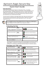 Apricorn Aegis Secure Key - USB 2.0 Flash Drive manuels
