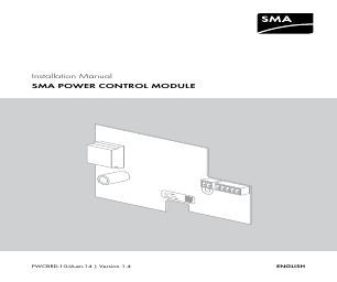 SMA POWER CONTROL MODULE manuels