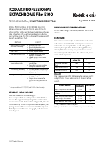 Kodak Ektachrome E100 Color Transparency Film (35mm Roll Film, 36 ...